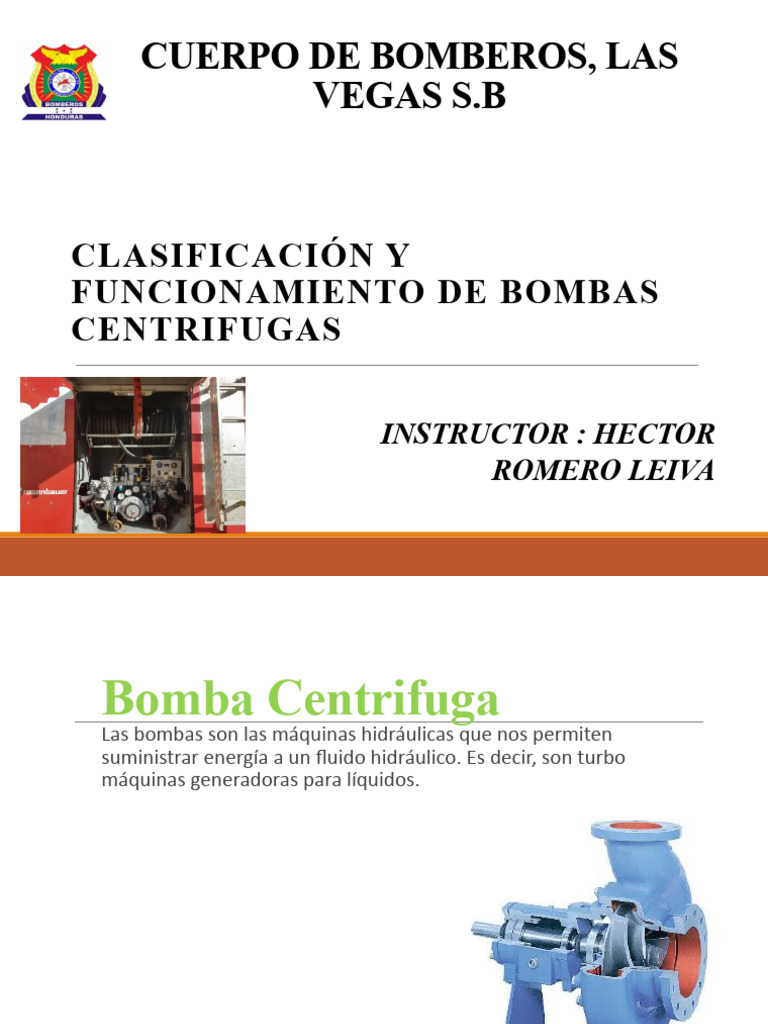 diapositiva-bombas-centrifugas | PDF | Bomba | Presión