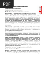 Uso y dosis de Dolospam® | PDF | Tableta (Farmacia) | Medicamentos con ...