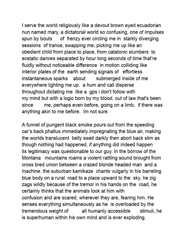 Story 1 | PDF | Poetry | Young Adult