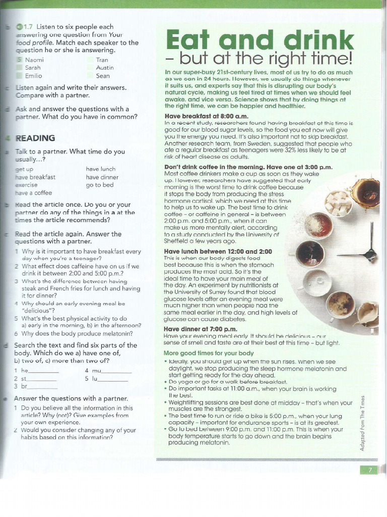 Reading - Intermediate | PDF