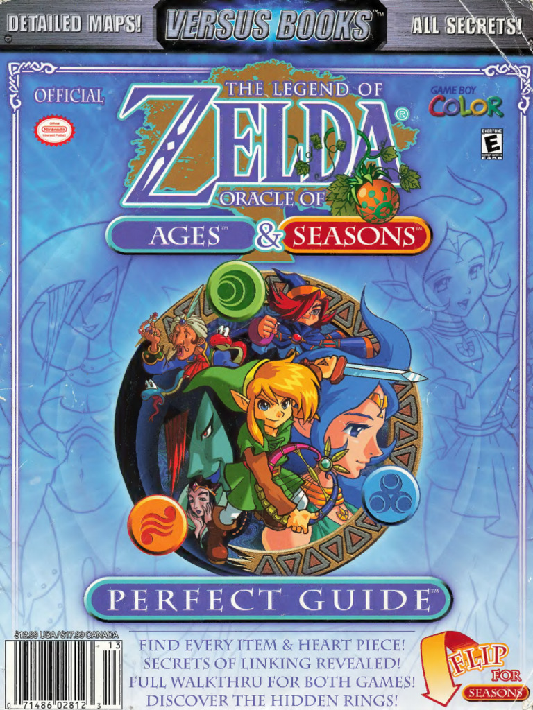 The Legend of Zelda - Oracle of Ages - Official Perfect Guide (2001 ...