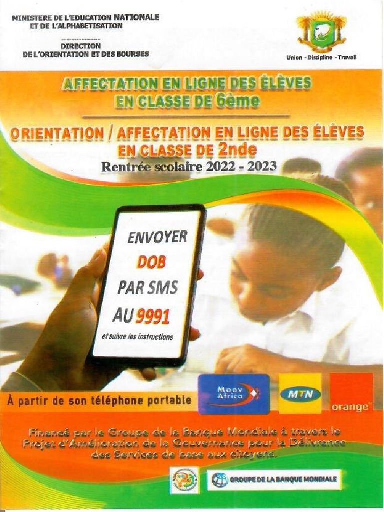 Affectation - Orientation en Ligne (6è - 2nde) 2022-2023 | PDF