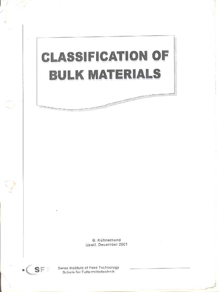 Bulk Materials | PDF