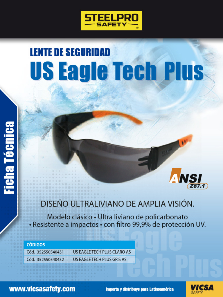 FICHA Us Eagle Tech Plus | PDF
