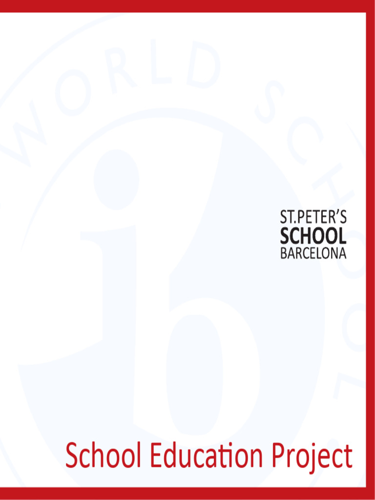School Project | PDF | Learning | Teachers