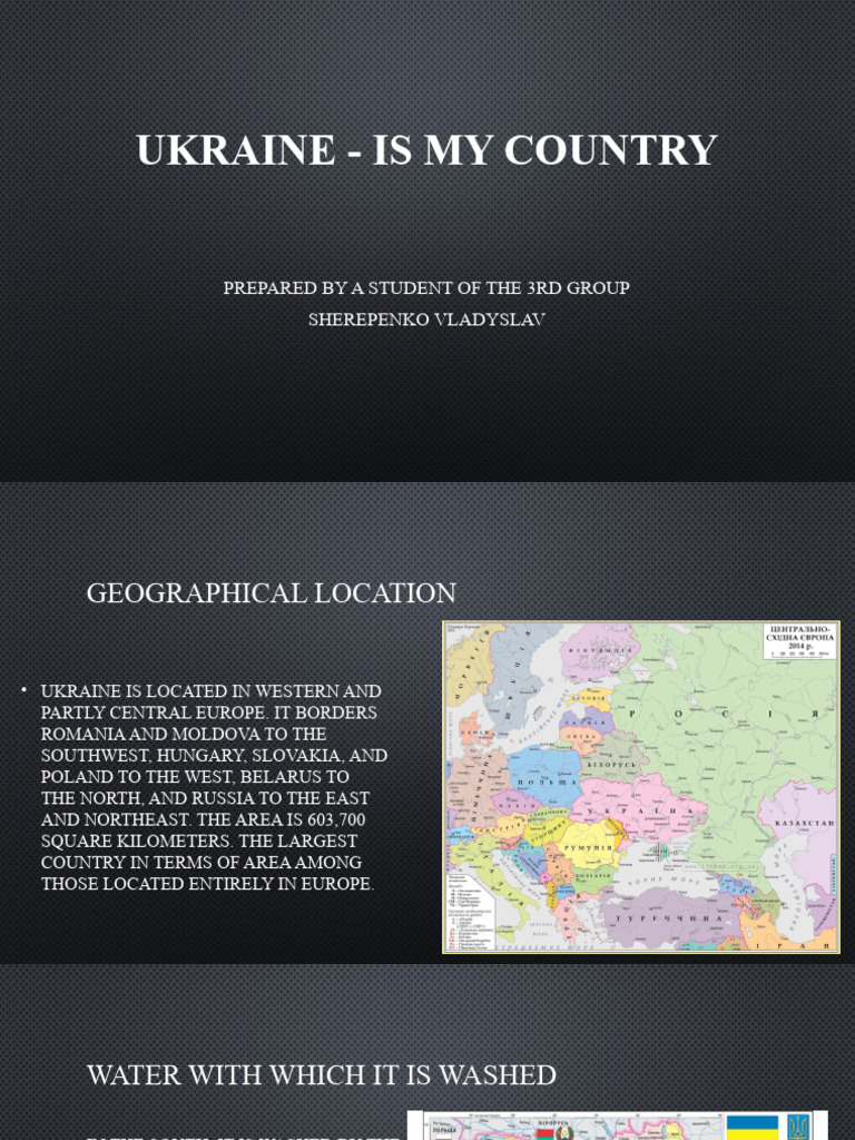 Overview of Ukraine's Geography and Climate | PDF | History