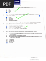 CSEC Biology Past Papers 1 - 2020 | PDF