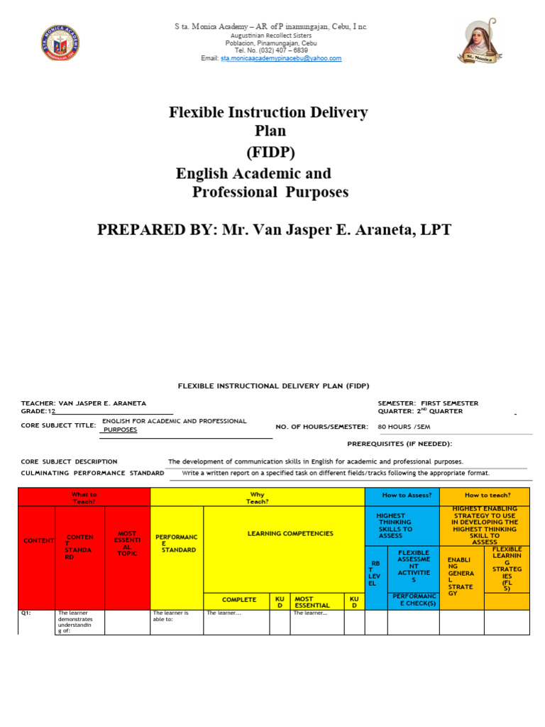 FIDP English For Acad | PDF | Experiment | Eminent Domain