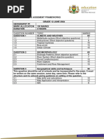 2024 Geography Grade 12 Scope | PDF