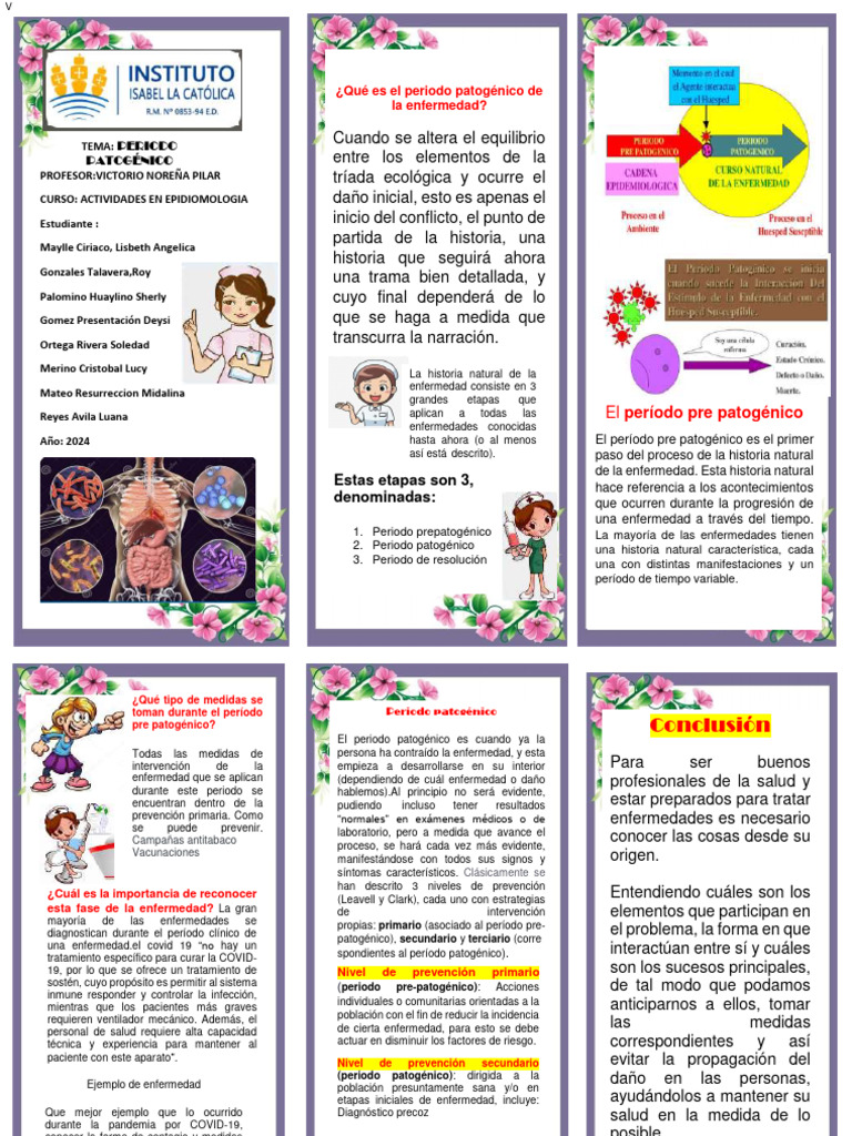 Triptico | PDF | Asistencia sanitaria preventiva | Enfermedades y ...