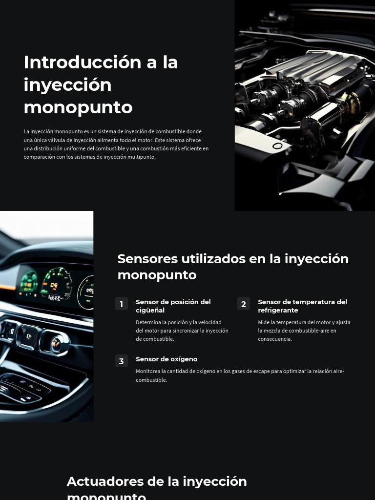 Introduccion A La Inyeccion Monopunto | PDF | Tecnología