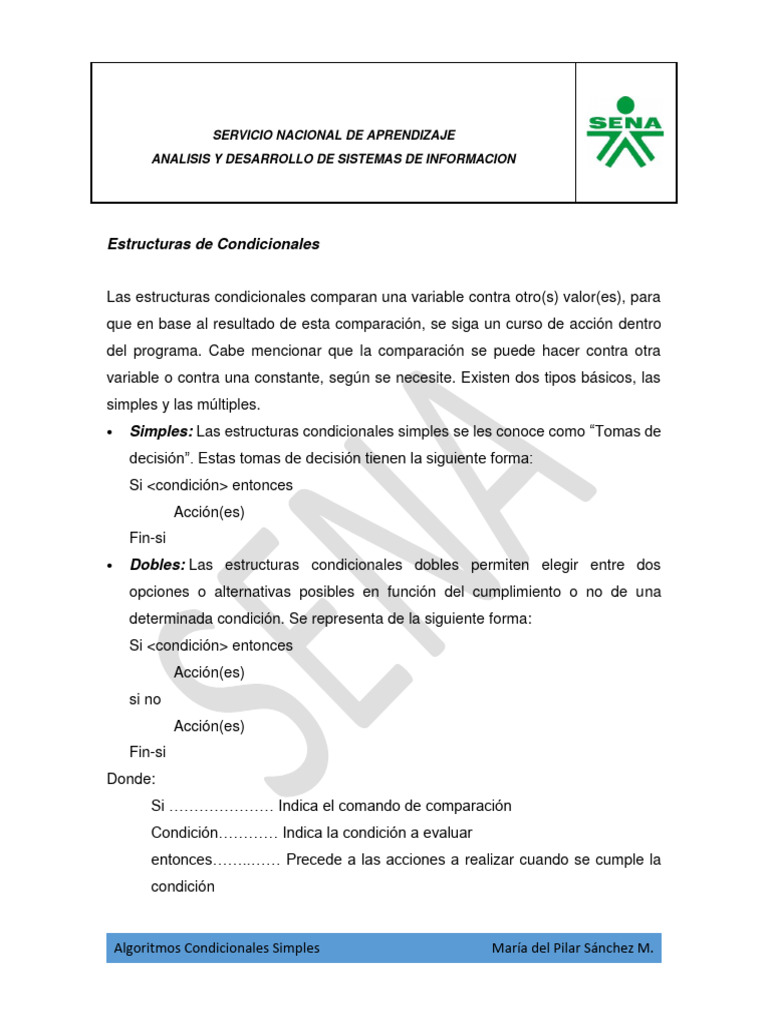 Taller 002. Algoritmos Condicionales Simples | PDF | Algoritmos | Tecnologías de la información