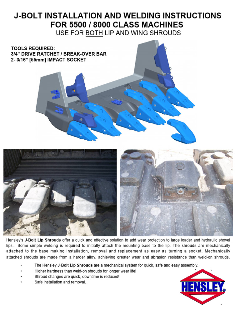 J-Bolt Installation Instructions | PDF | Welding | Construction