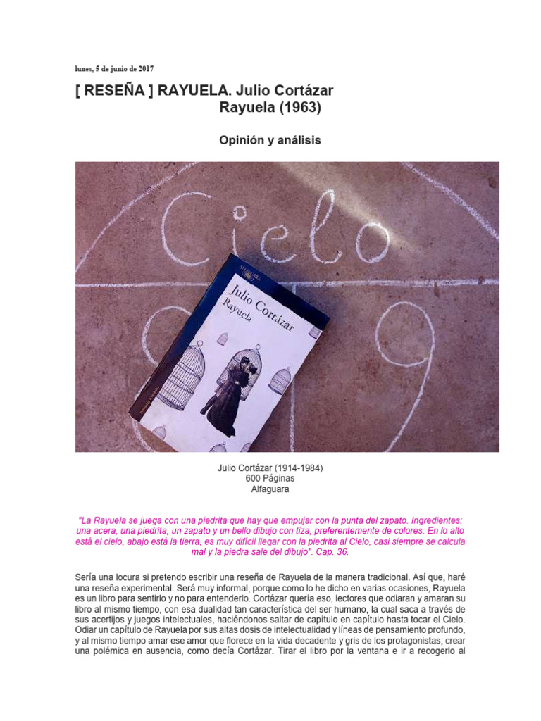 Resena Rayuela | PDF