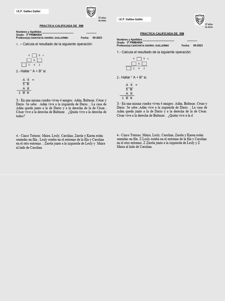 1 PRACTICA CALIFICADA DE rm-5 | PDF