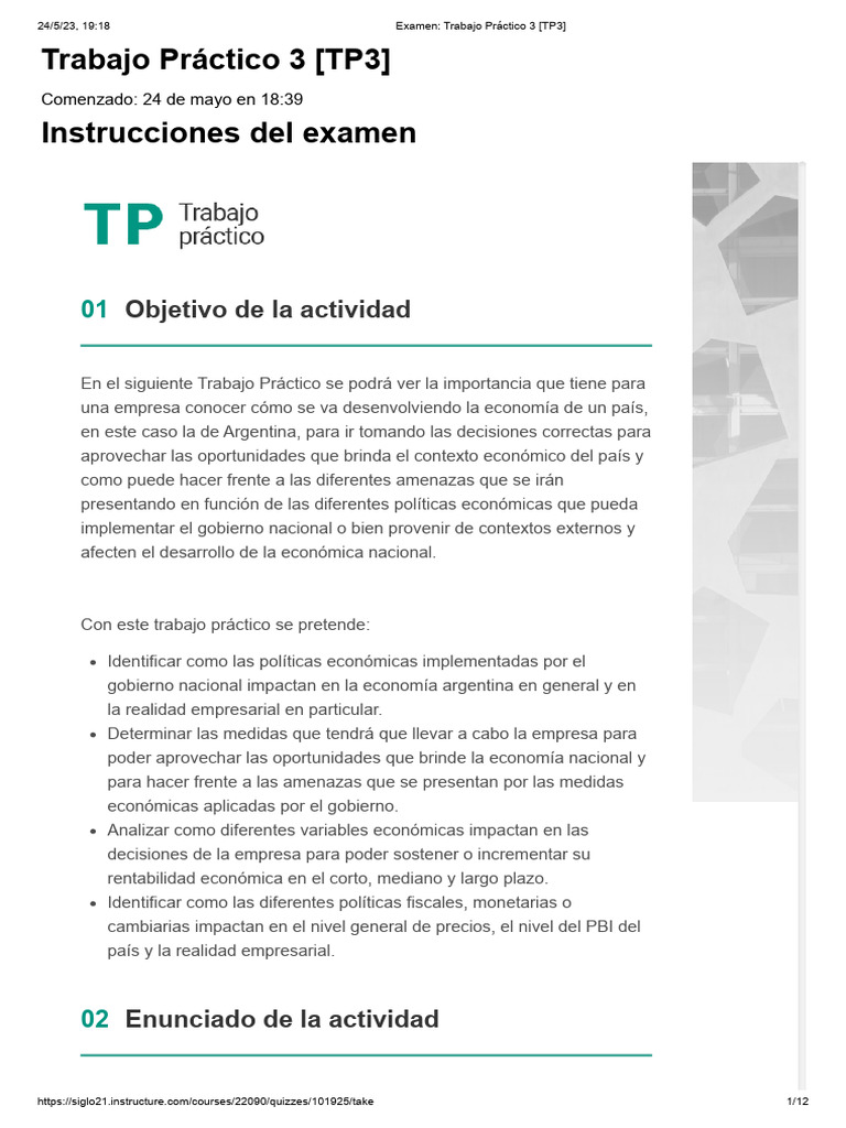 TP3 Principio de Economía - 98.3% | PDF | Producto Interno Bruto | Precios