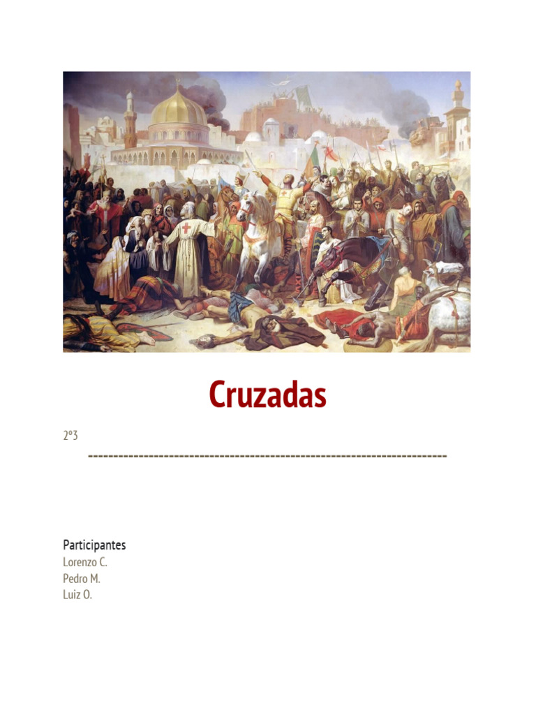 Cruzadas | PDF | Cruzadas | Idade Média