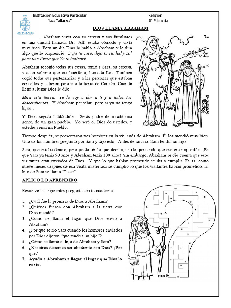 Dios Llama A Abraham | PDF