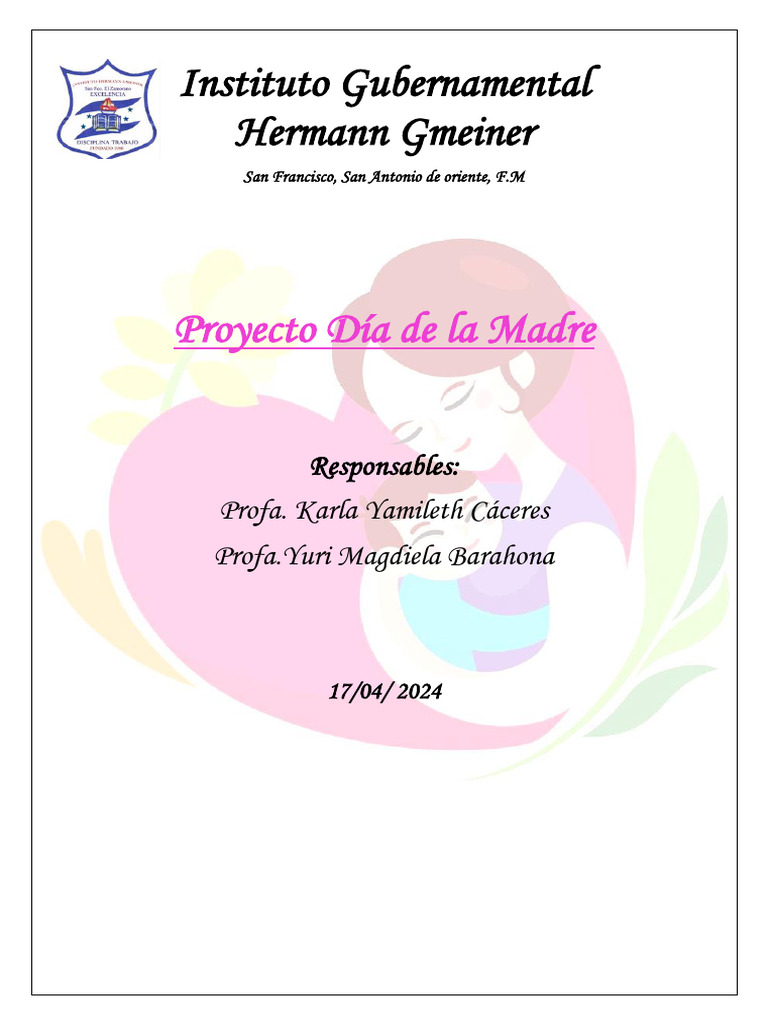 Celebración del Día de la Madre 2024 | PDF