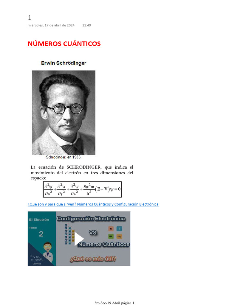 3ro Sec-19 Abril | PDF