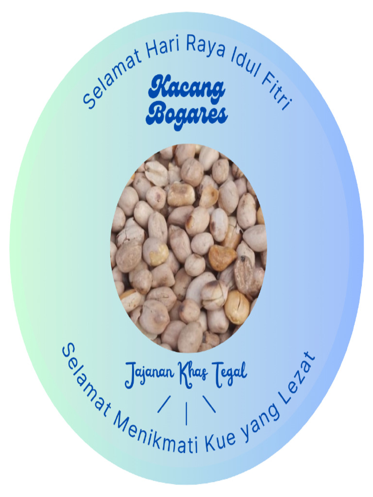 Kacang Circle Sticker | PDF