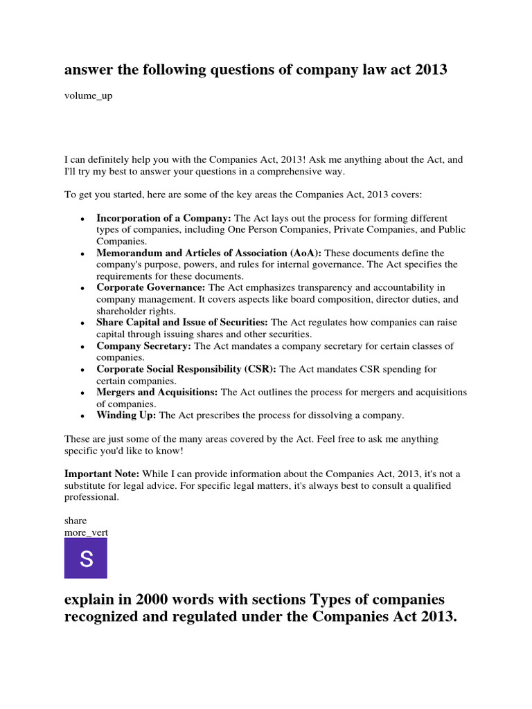 COMPANY LAW NOTES Part1 | Download Free PDF | Stocks | Dividend