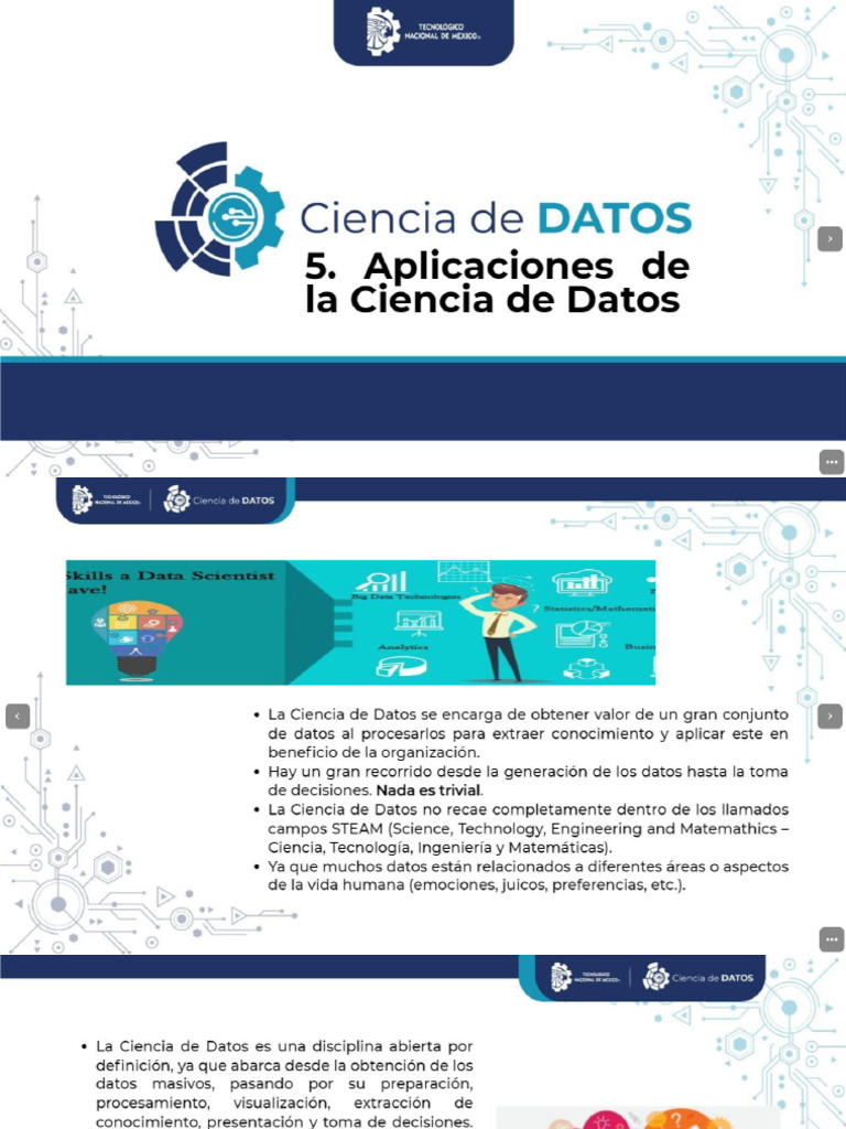 Tema 5. Aplicación de La Ciencia de Datos | PDF