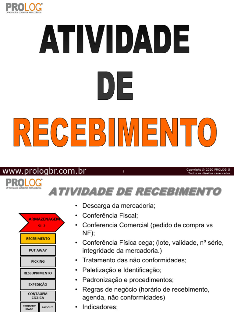 Atividade de Recebimento | PDF | Business