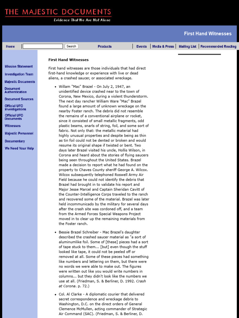 Firsthand Witnesses | PDF