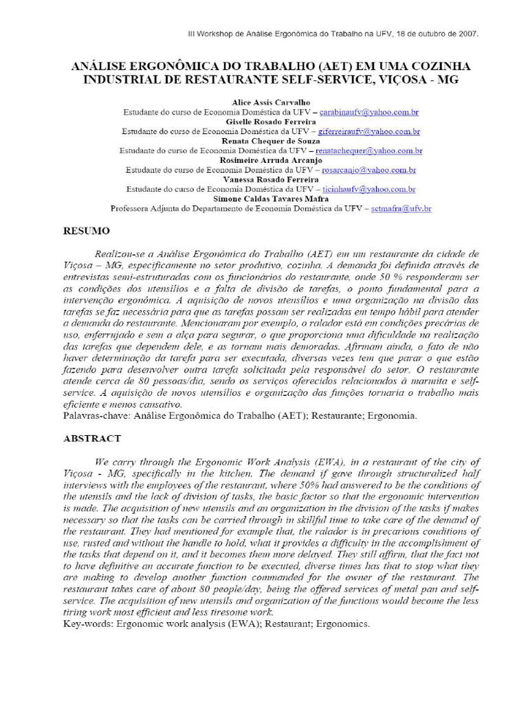 Artigo Complementar Aet | PDF