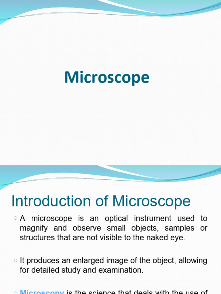 Microscope | PDF | Microscope | Electron Microscope
