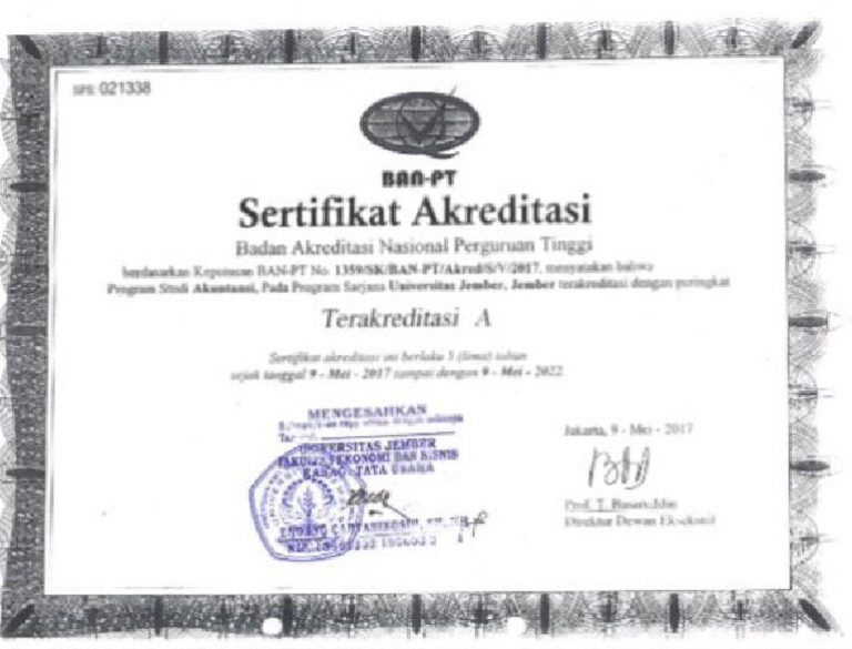 Akreditasi Program Studi | PDF