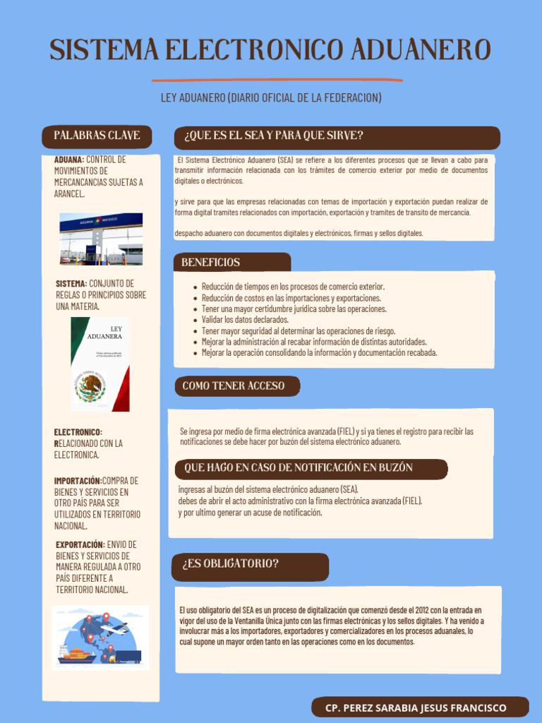 Sistema Electronico Aduanero | PDF | aduana | Comercio