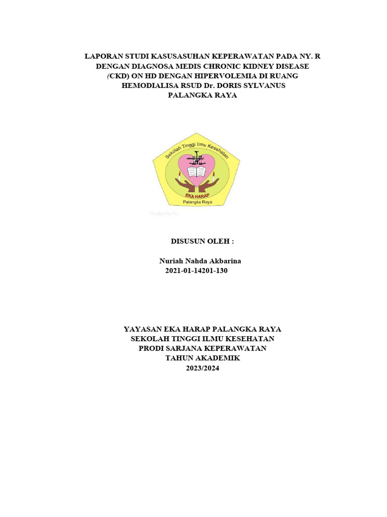 Laporan Kasus Askep Hemodialisis | PDF