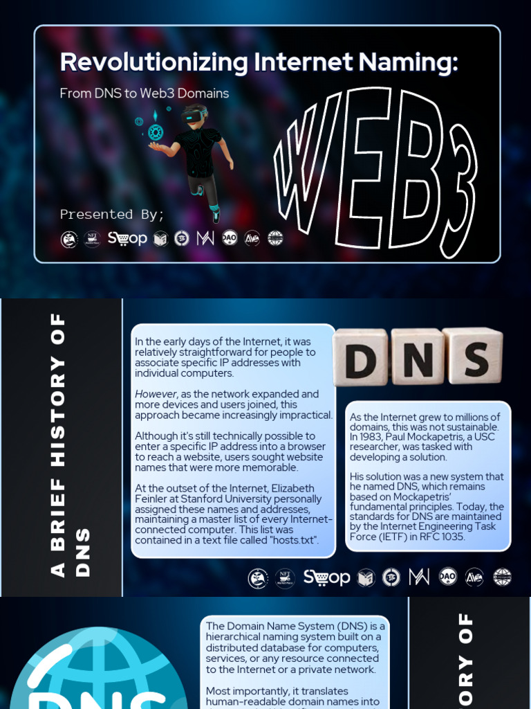 DNS To Web3 | PDF | Domain Name System | Domain Name