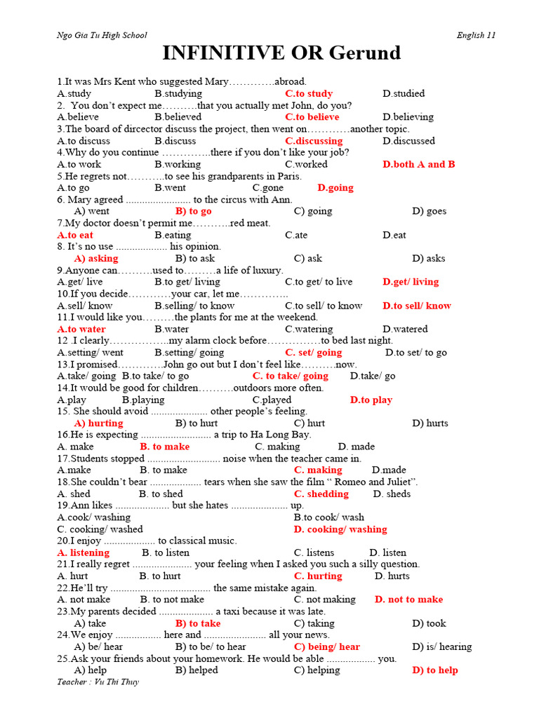 Bai Tap Trac Nghiem Ving ToV | PDF