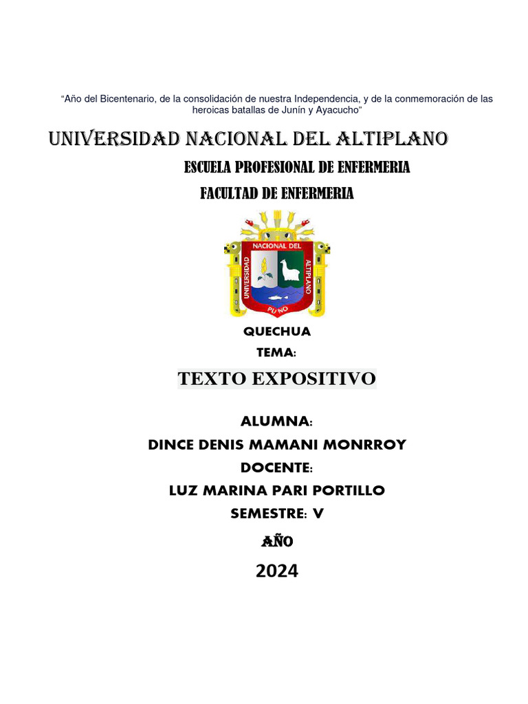 Texto Expositivo INFORME | Descargar gratis PDF | Información | Ensayos