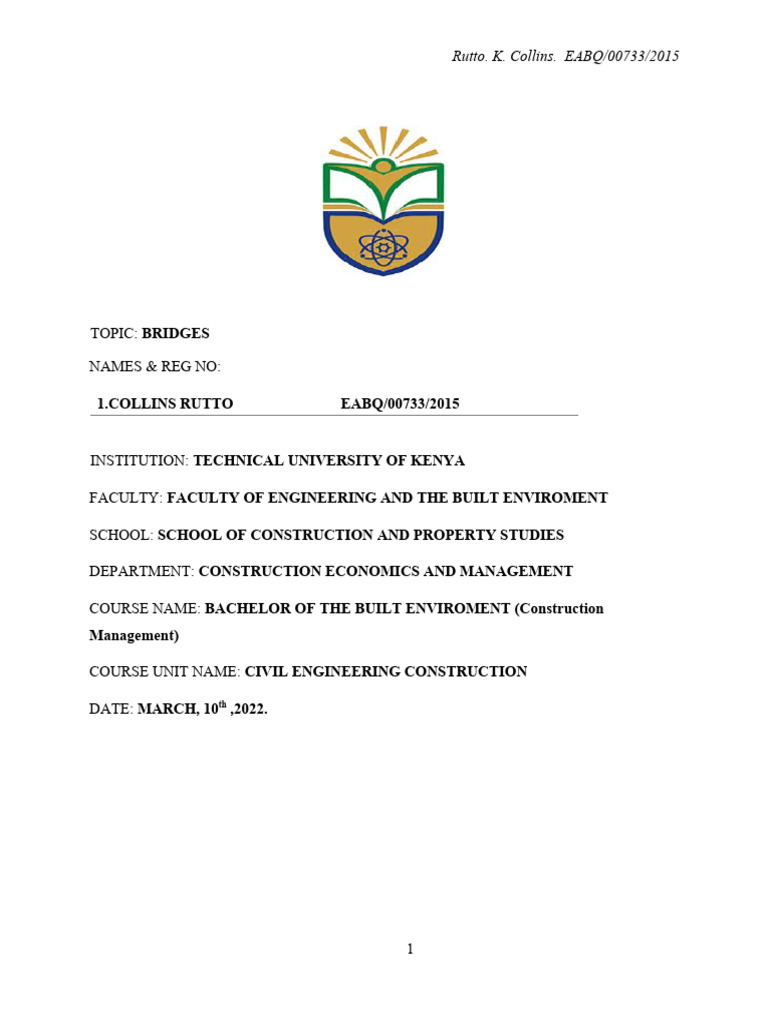 Bridges Pdf Bridge Civil Engineering