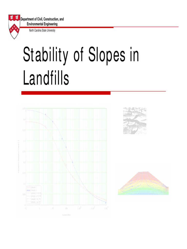 Landfill Slope Stability Analysis Guide | PDF | Landslide | Materials