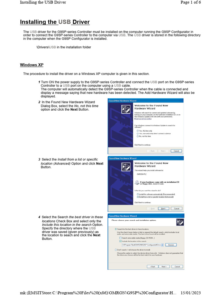 INSTALAR DIRVER | PDF | Device Driver | Usb