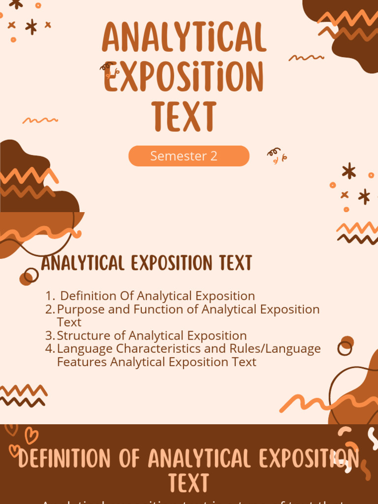 Analytical Exposition Text | PDF | Argument | Grammar