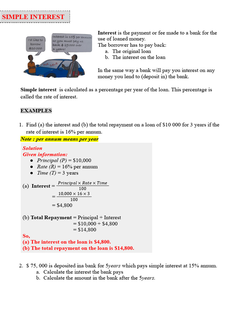 Consumer Arithmetic PART 3 | PDF | Interest | Loans