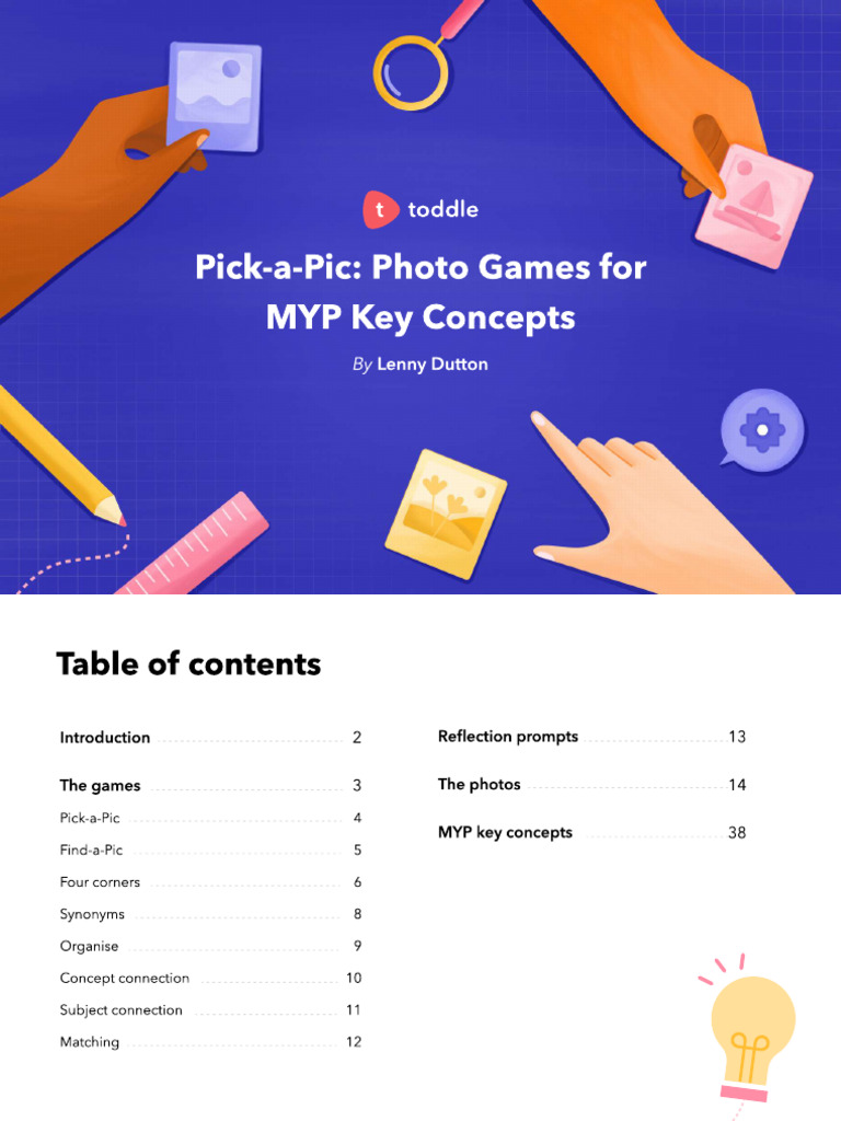 LATEST Pick A Pic Photo Games For MYP Key Concepts - Compressed 2 | PDF