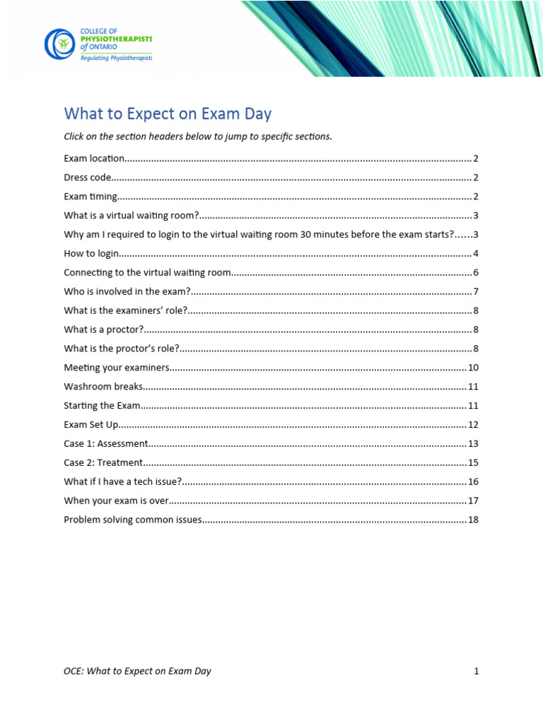 What To Expect On Exam Day | PDF | Login | Identity Document