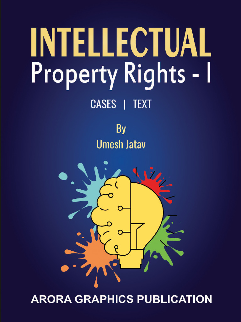 IPR Sample | PDF | Intellectual Property | Trips Agreement