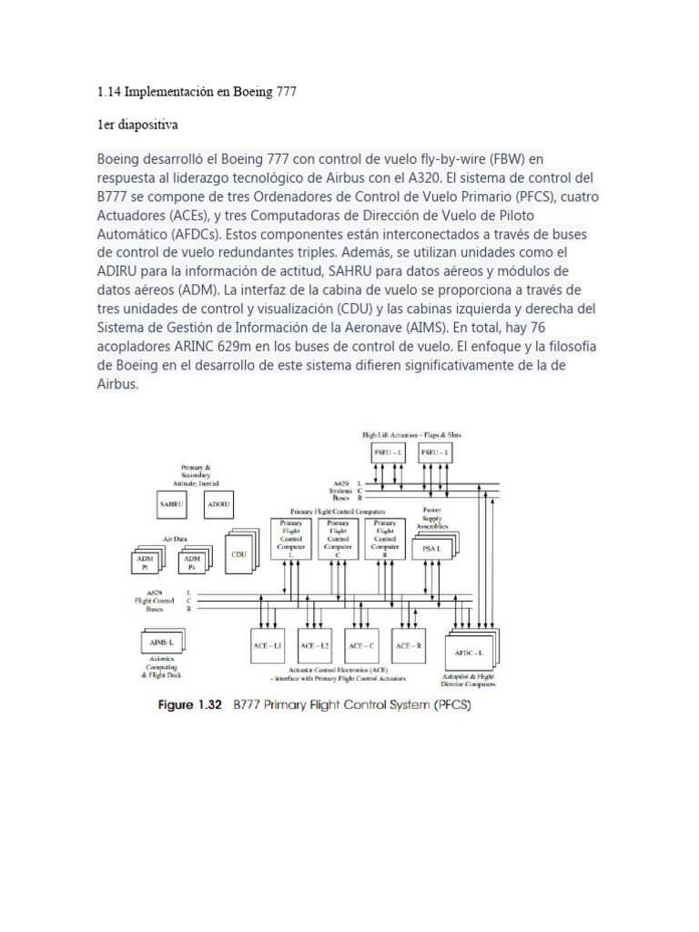 Control de Vuelo del Boeing 777 FBW | PDF
