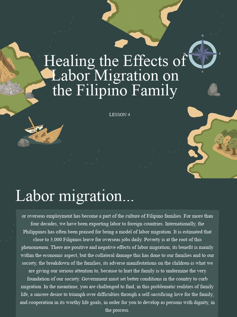 Healing The Effects of Labor Migration On The Filipino Family | PDF ...
