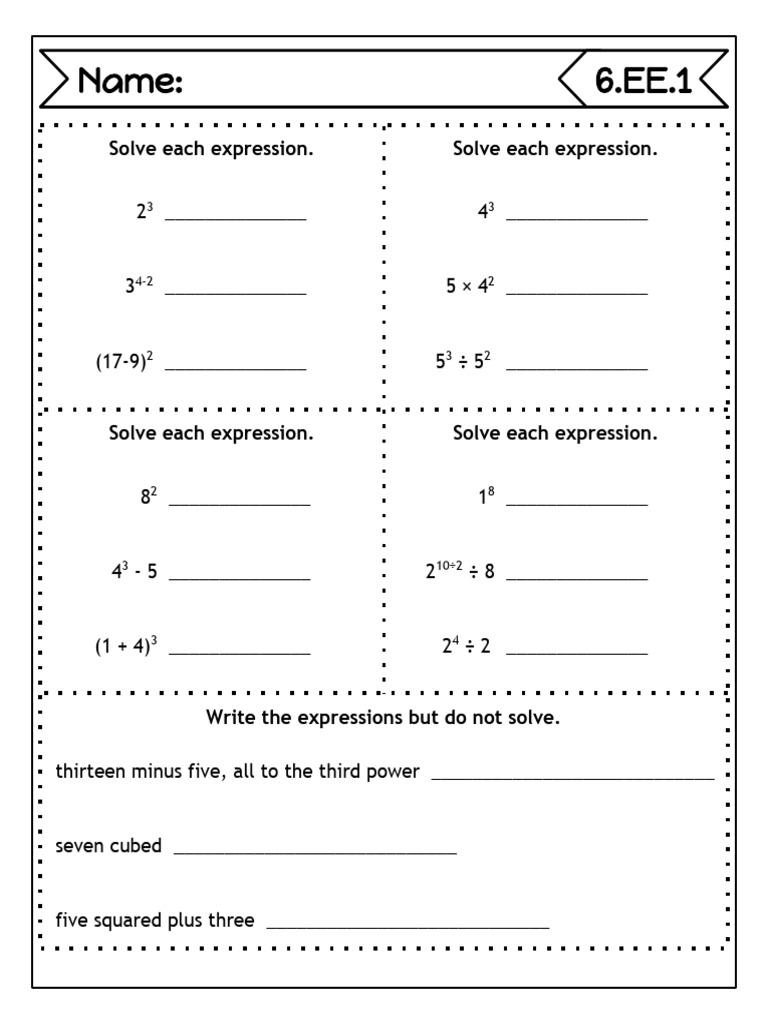 6.ee Levels Master | PDF | Inequality (Mathematics) | Equations