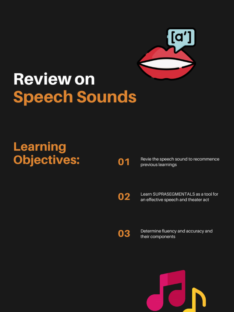 SUPRASEGMENTALS Speech and Theater Arts | PDF | Vowel | Consonant