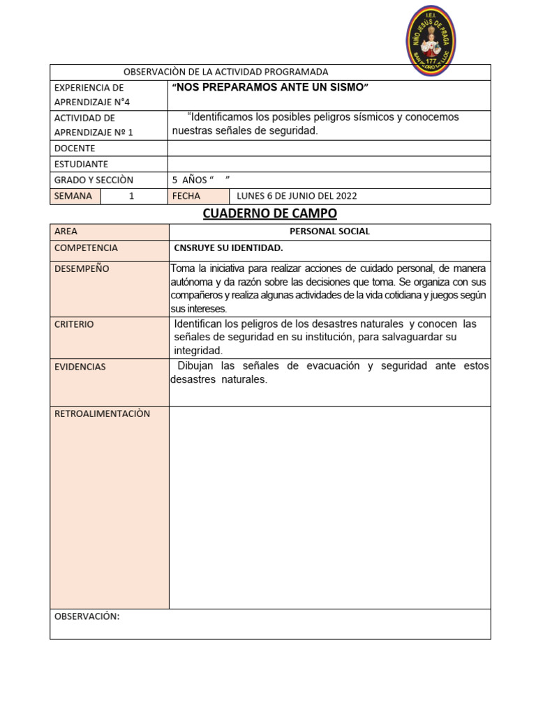 1.-Lunes 6 Junio | PDF